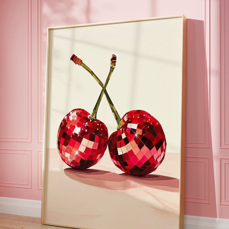 Cherry Art Print - Etsy