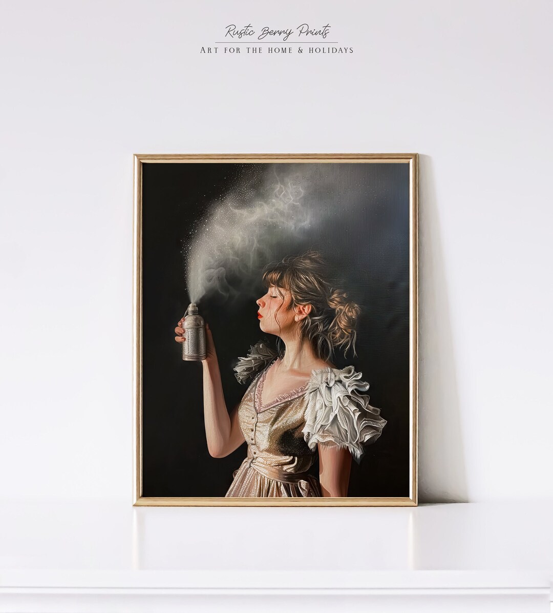 Funny Bathroom Art Print: Stinky Humor, Vintage Wall Decor (digital ...