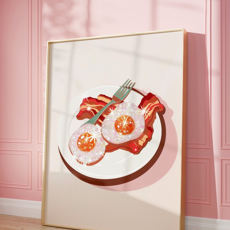 Bacon Art - Etsy