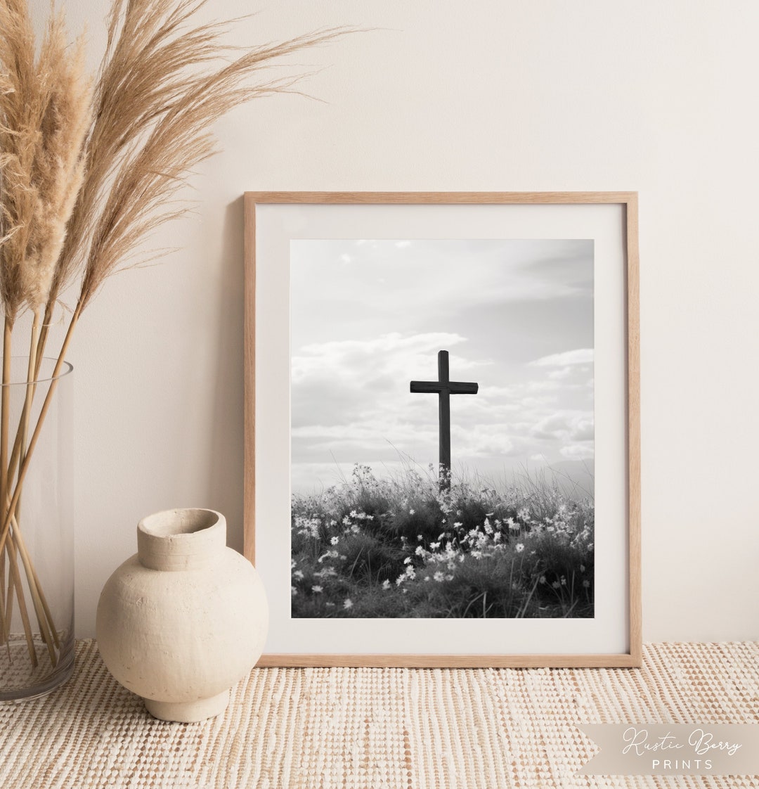 Faith Cross Art Print Digital Download Printable Wall Art - Etsy