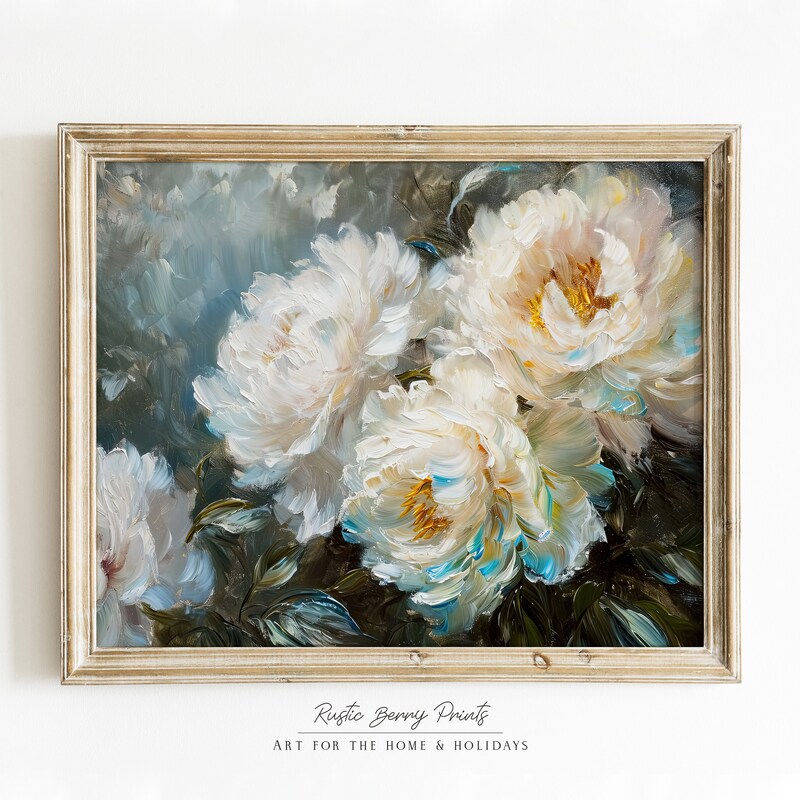 Peony Art - Etsy