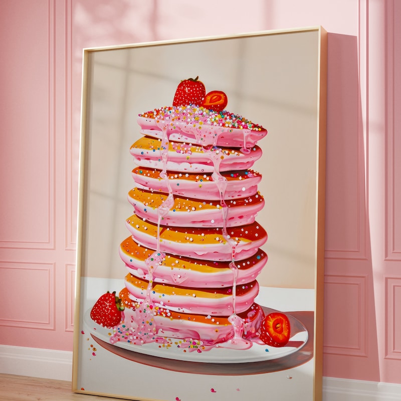 Pink Kitchen Decor - Etsy