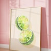 Disco Lemons Art Print Wall Art Poster Glam Disco Ball Lemons Preppy ...