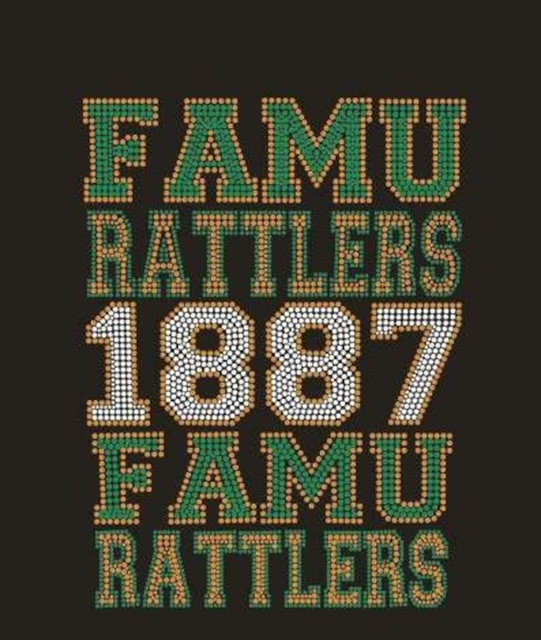 FAMU RATTLERS 1887 STACKED Transfer - Etsy