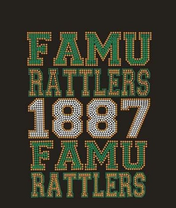 FAMU RATTLERS 1887 STACKED Transfer - Etsy