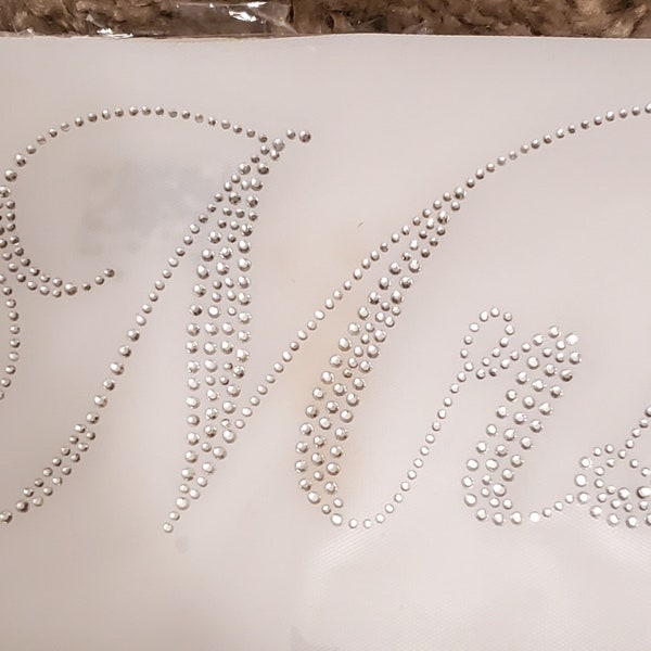 Rhinestone Transfer - Etsy