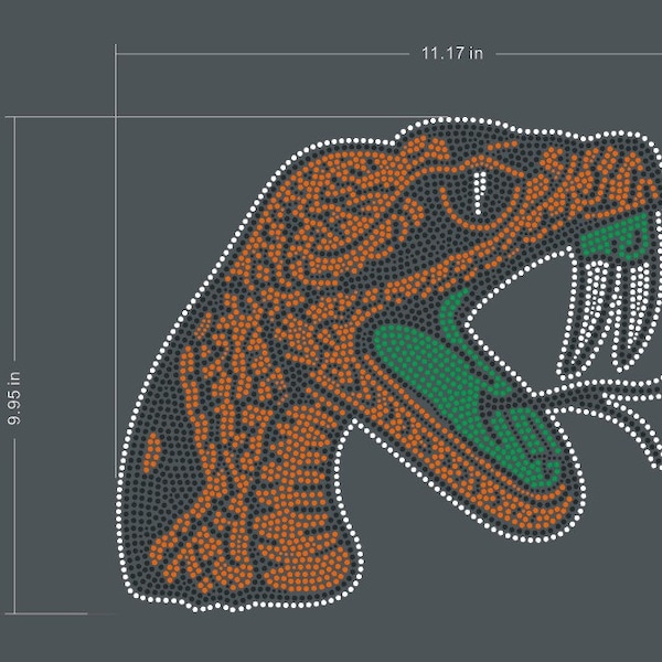 Rattler Head Svg - Etsy