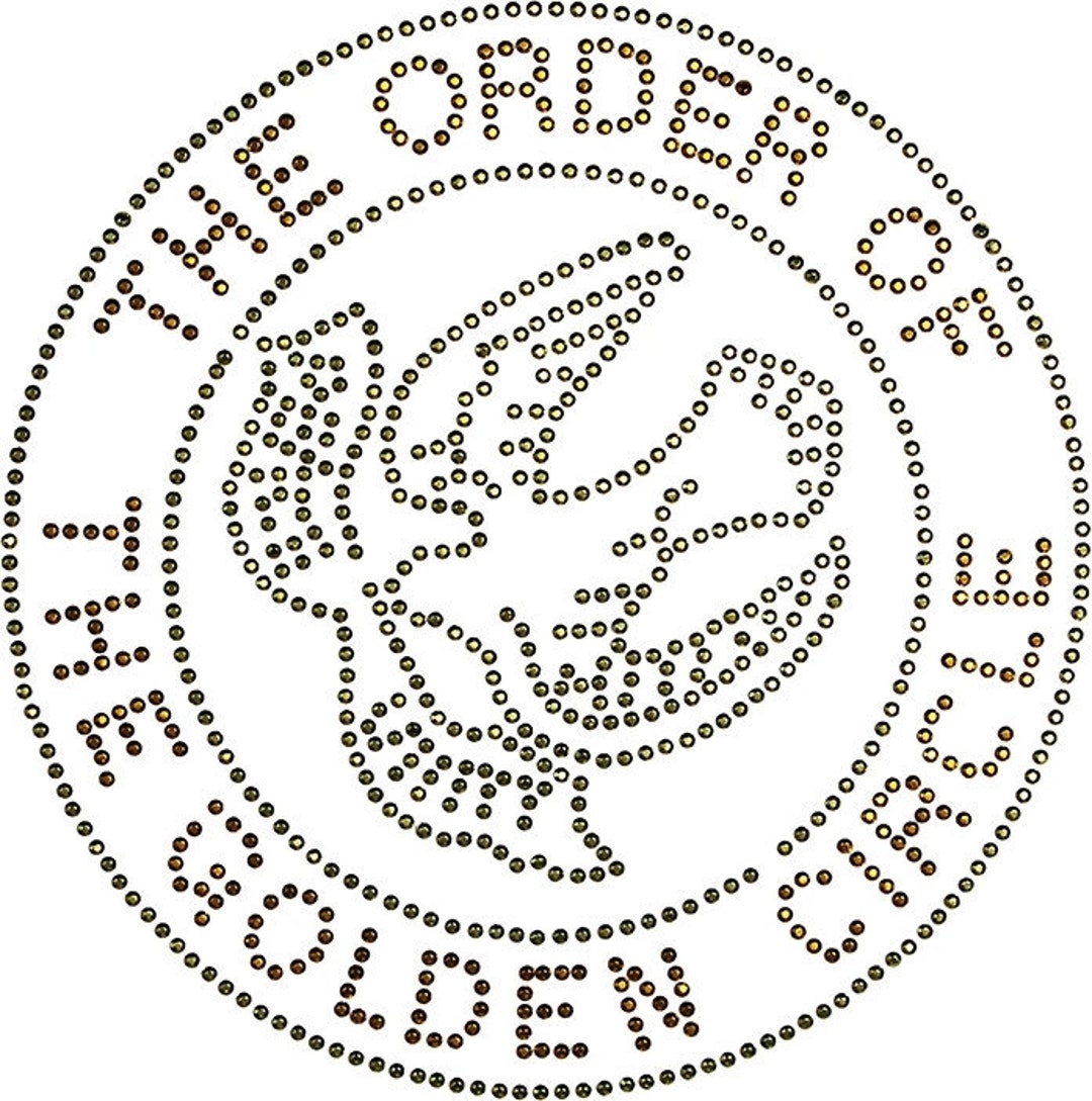 Order of the Golden Circle Rhinestone Design - Etsy