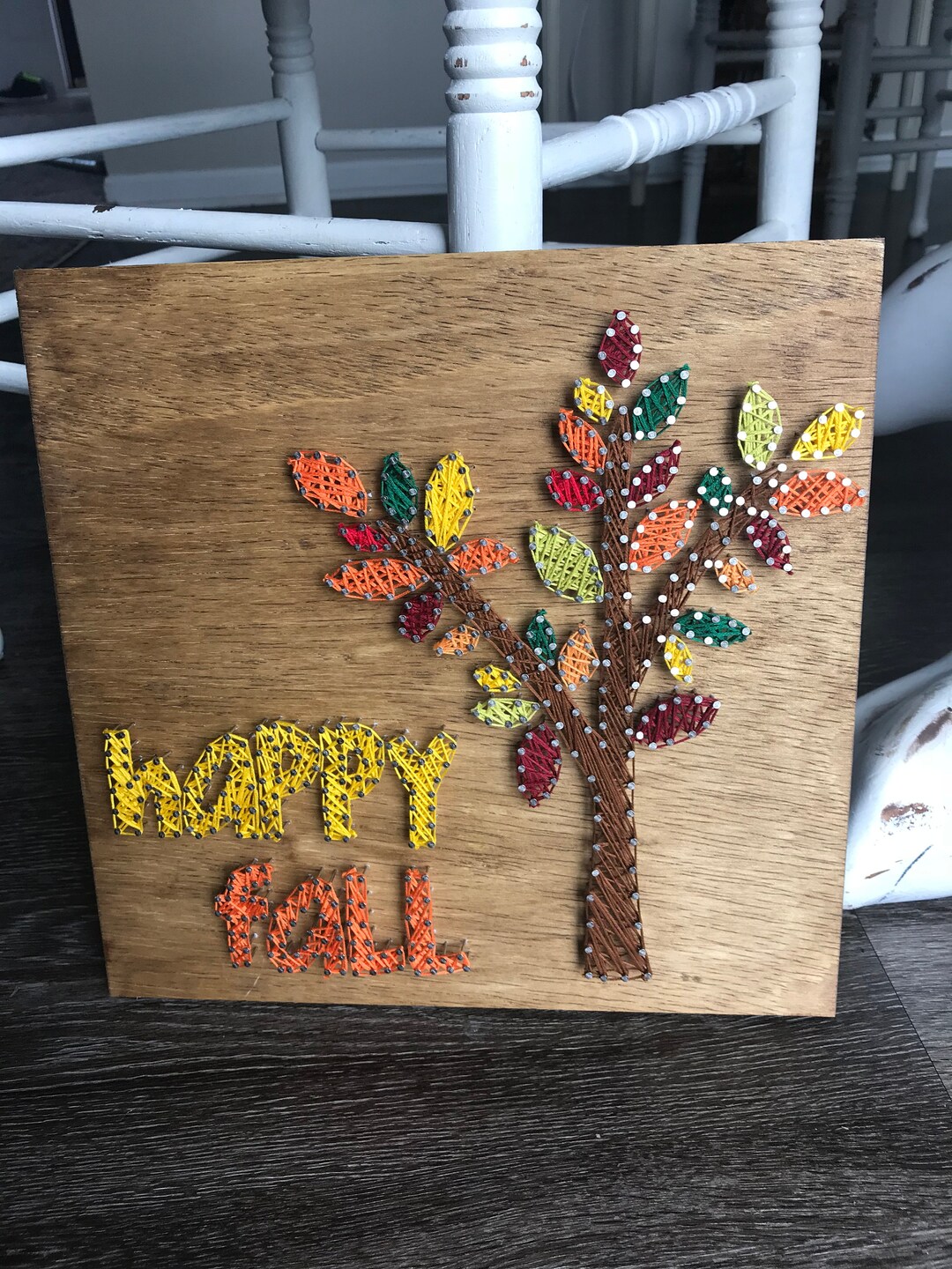 Fall String Art - Etsy