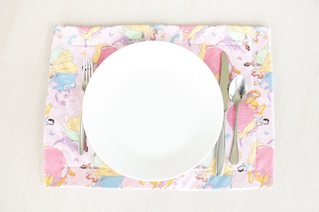 Princess Quilted Placemats | Girls Princesses Placemat | Snow White ...