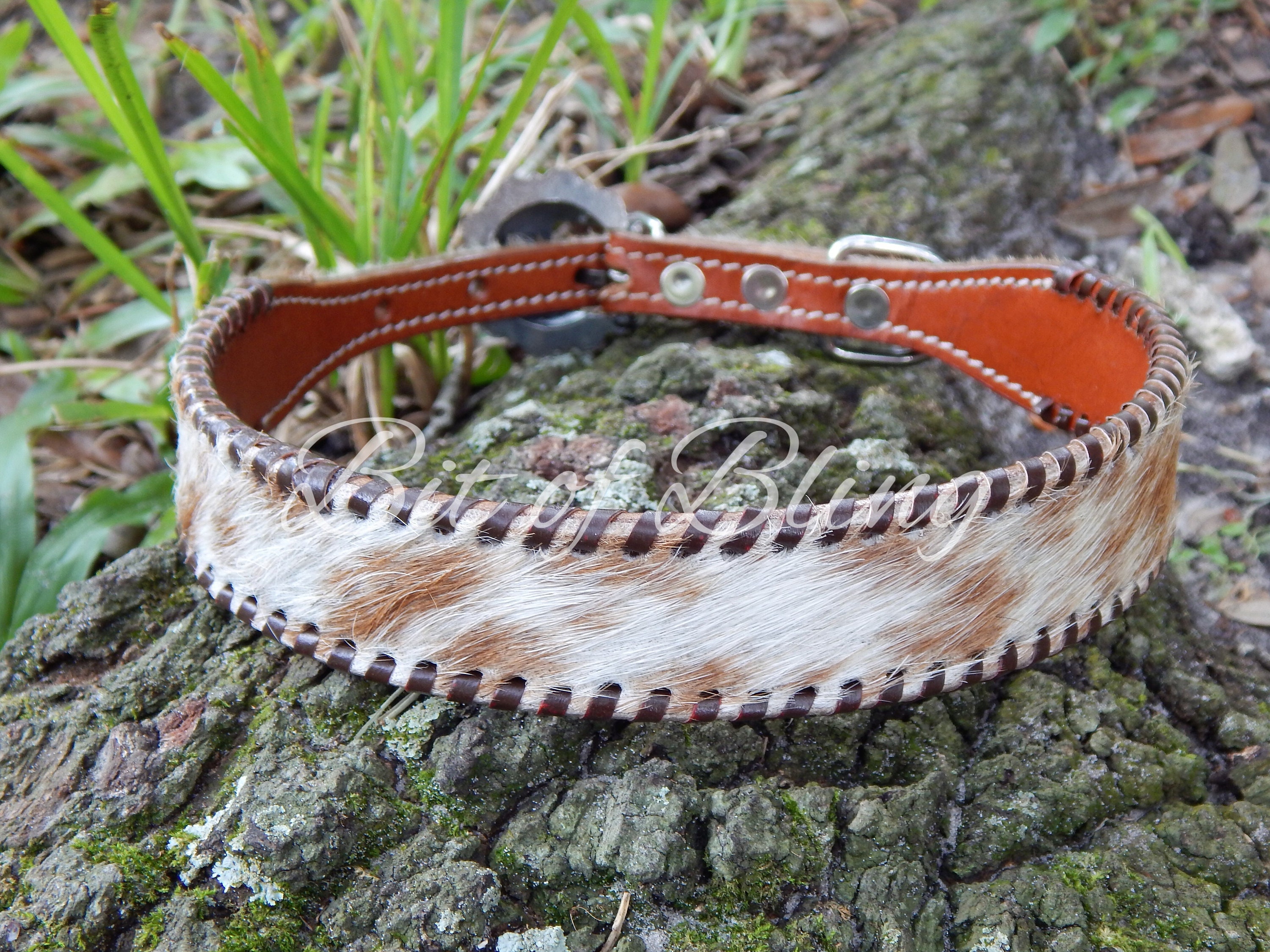 Cowhide Dog Collars