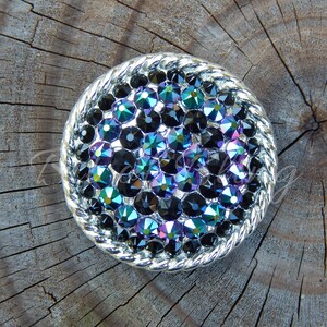 Bling Concho Crystal Concho Rhinestone Concho Horse Tack Rodeo | Etsy