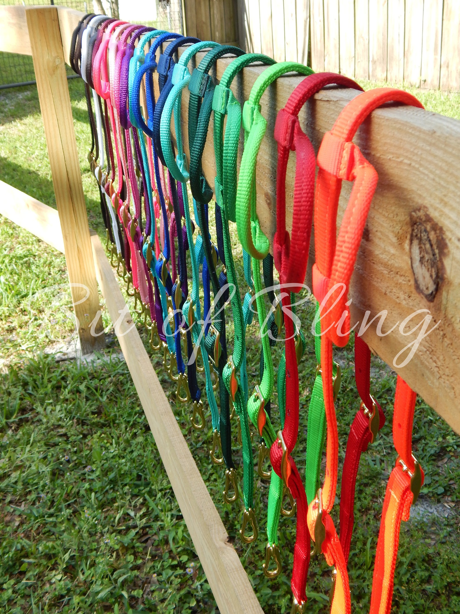 One Ear Nylon Quick Change Headstalls (you Choose Color!!!) Horse Tack ...