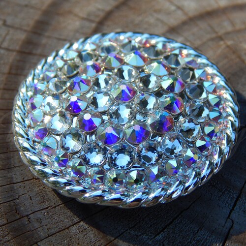 Bling Concho Crystal Concho Rhinestone Concho Horse Tack Rodeo - Etsy