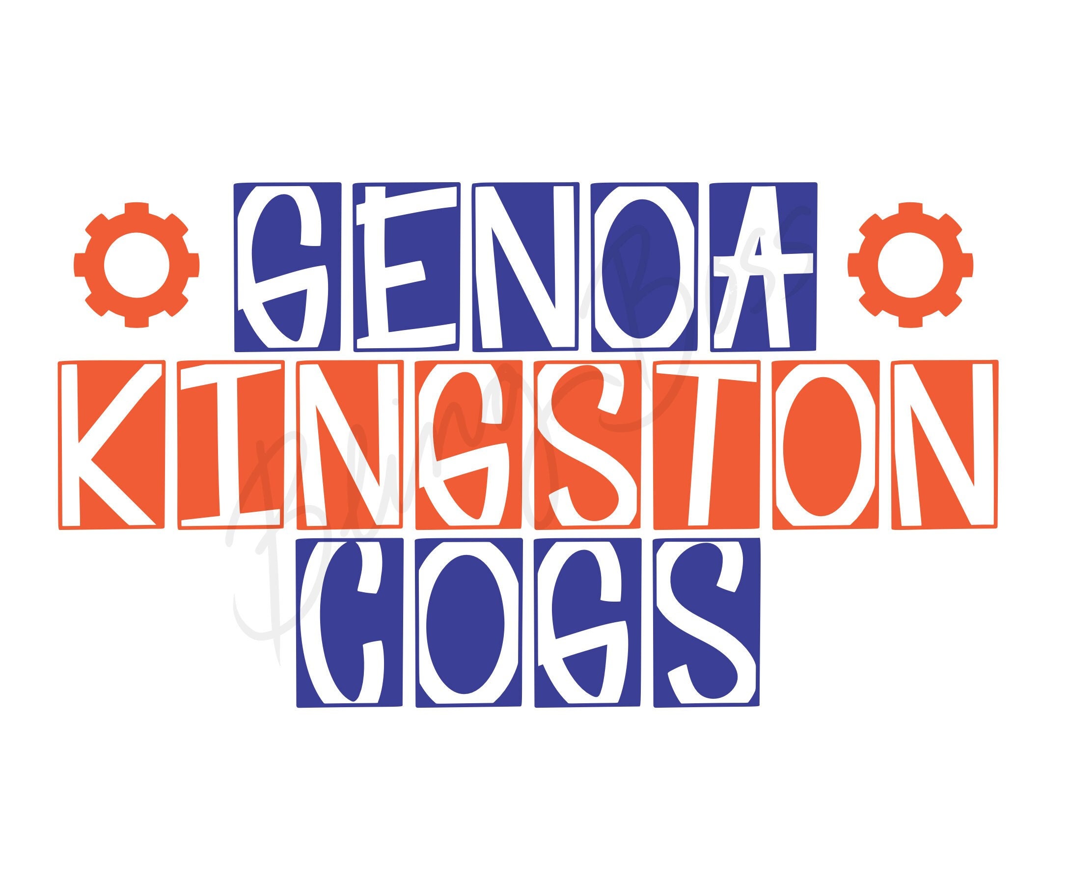 Genoa Kingston Cogs SVG Digital Download Cut File - Etsy