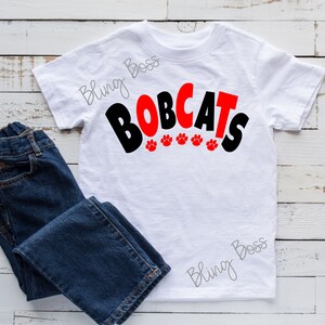 Bobcats Mascot Arch With Paws SVG Digital Instant Download Cut File for ...