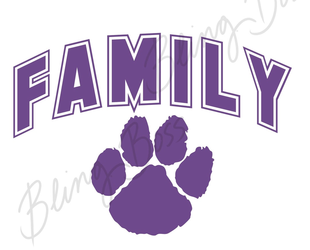 Family Paw SVG Digital Download Cut File - Etsy