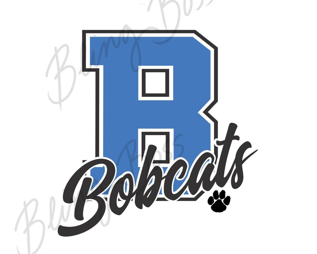 Bobcats B Varsity SVG Digital Download Cut File - Etsy