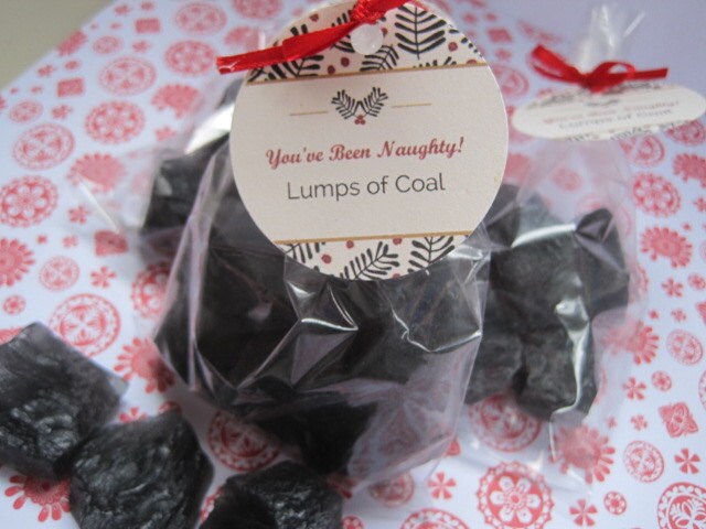 Lumps of Coal Soap Christmas Gift 1 Bag gag Gift Santa Bad - Etsy
