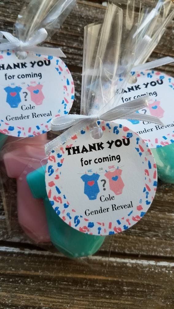 20 Gender Reveal Soap Favors Baby Shower, Birthday Party, Outfit Boy or ...