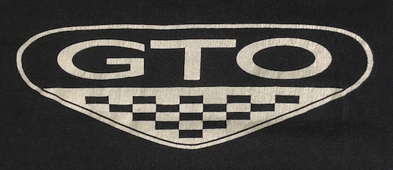 Vintage 90’s GTO Logo Pontiac T-shirt Size XL / Emble… - Gem