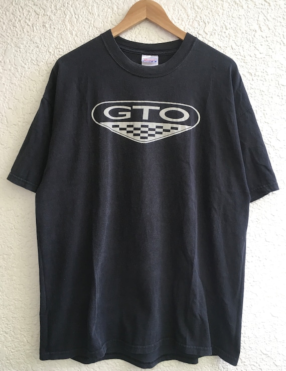 Vintage 90’s GTO Logo Pontiac T-shirt Size XL / Emble… - Gem