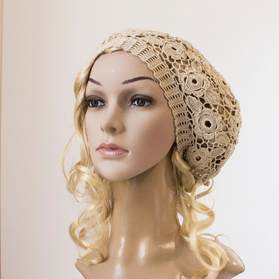 Crochet Summer Beret Summer Accessories Womens Accessories | Etsy