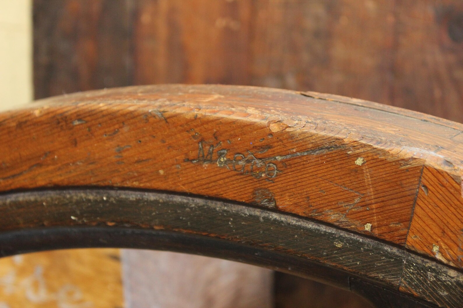 Pick up Only: Large 56" Antique Industrial Wooden Foundry Pattern Mold ...