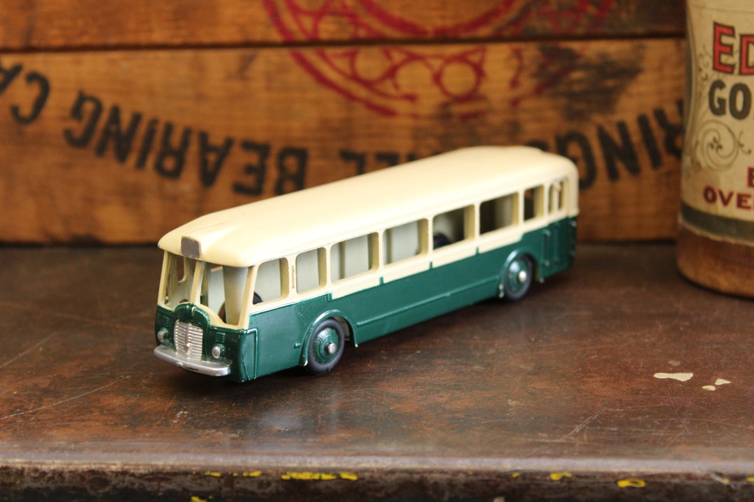 Original Vintage 6" Dinky Toys Die Cast Metal French Parisien Bus ...