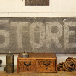 19th Century 54"x20" Early Antique Primitive "store" Smaltz Wood ...