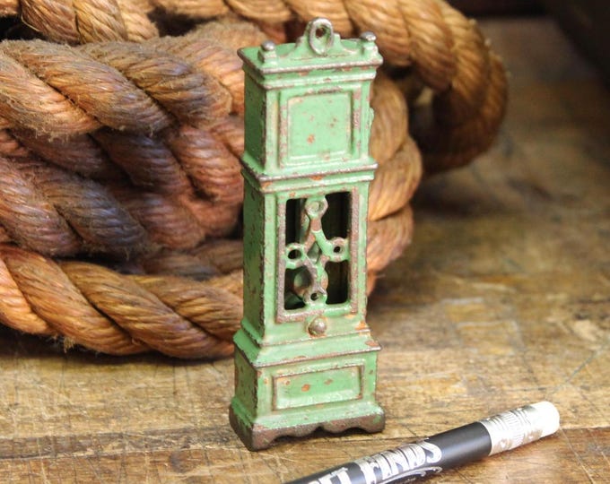 Vintage Antique Toy Grandfather Clock Dollhouse W/ Pendulum - Etsy