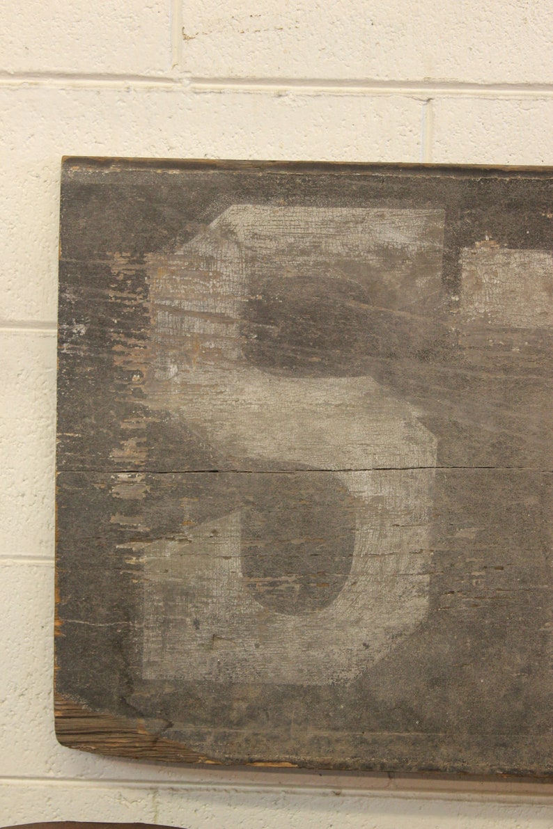 19th Century 54"x20" Early Antique Primitive "store" Smaltz Wood ...