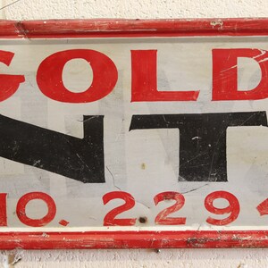 70" Original Painting Antique Hand Painted Trade Advertising Sign ...