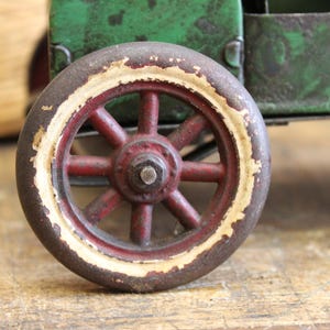 13" Original 1920s Structo Racer Racing Car Vintage Antique Toy W ...