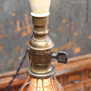 C.1910s Antique Original Industrial Harvey Hubbell Brass/ Wood Swing Out Workshop Hanging ...