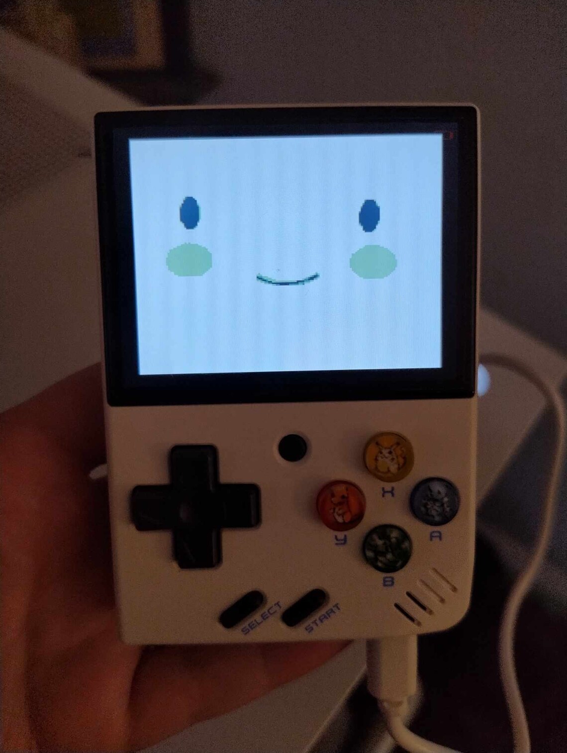 BMO Gameboy ROM File! Put Bmo's Face on Your Gameboy! Over 30 Faces! - Etsy