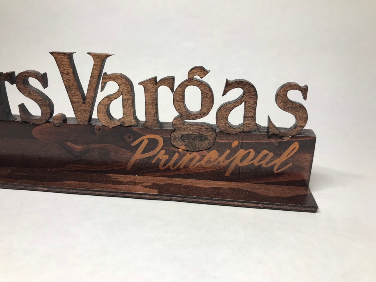Principal Name Plate - Etsy