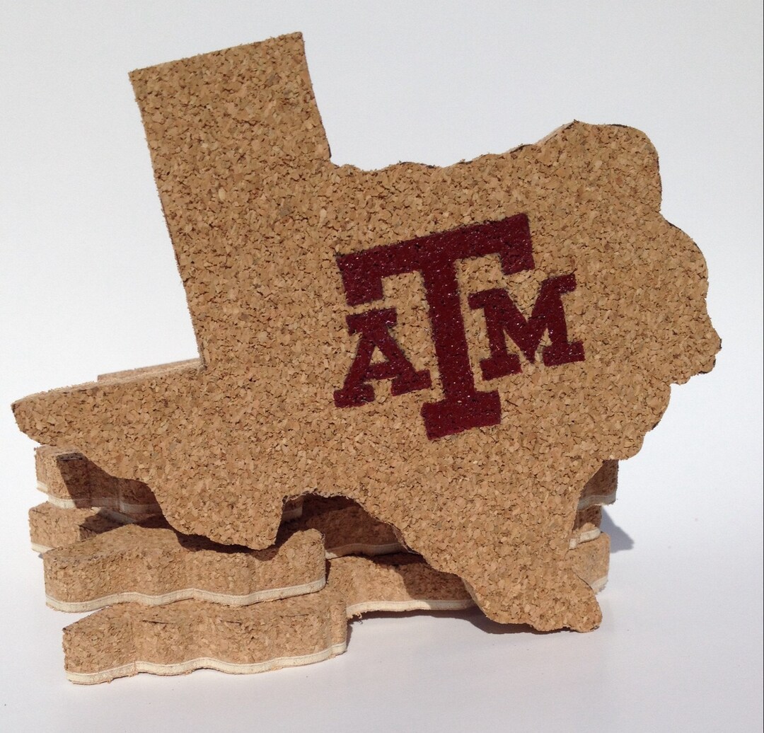 Texas Coasters Set of 4 - Etsy