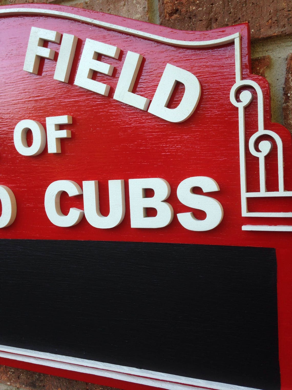 Chicago Cubs Sign Man Cave Sign Sports Sign - Etsy