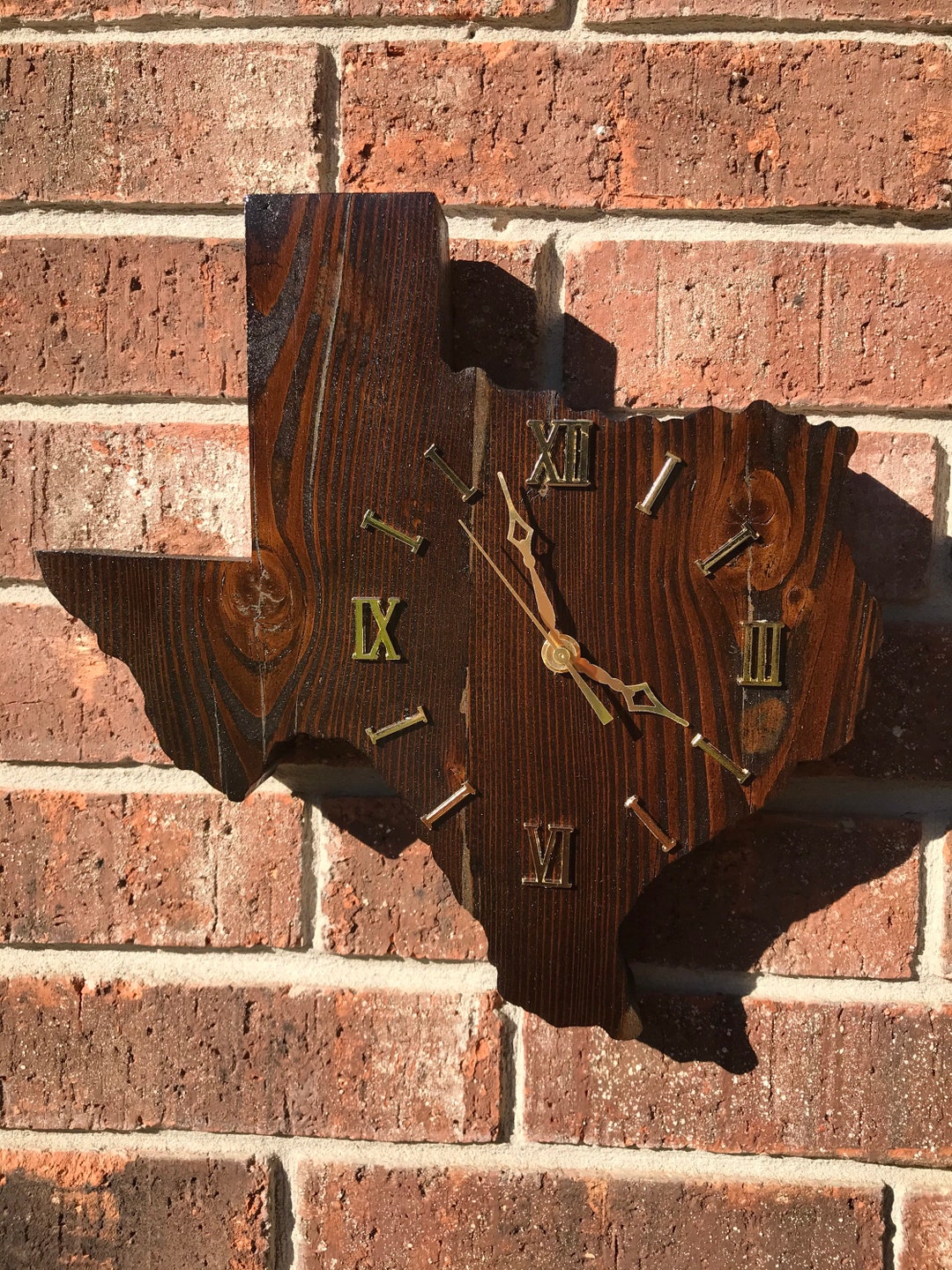 Texas Wall Clock - Etsy