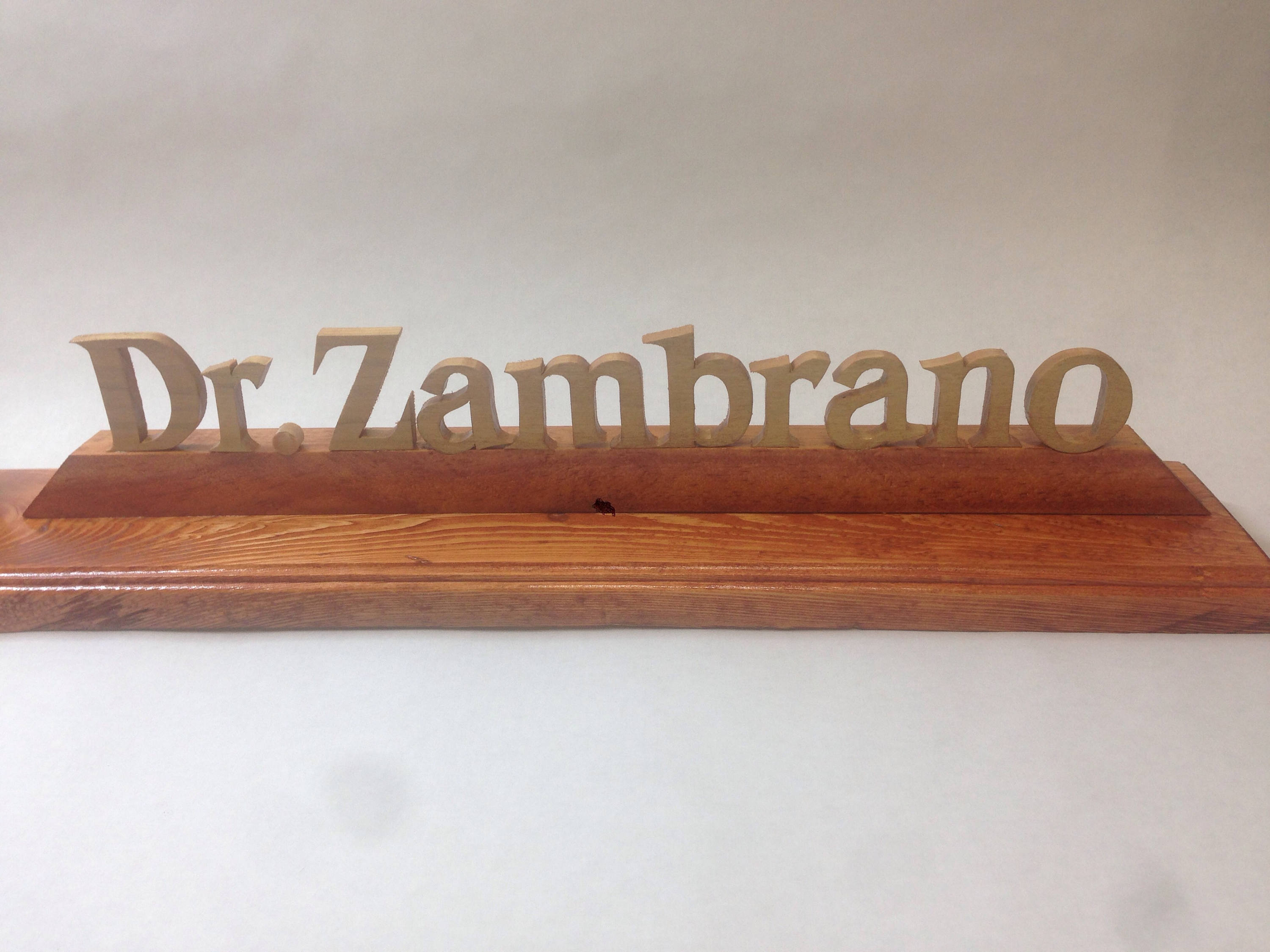 Professor Name Plate | Etsy