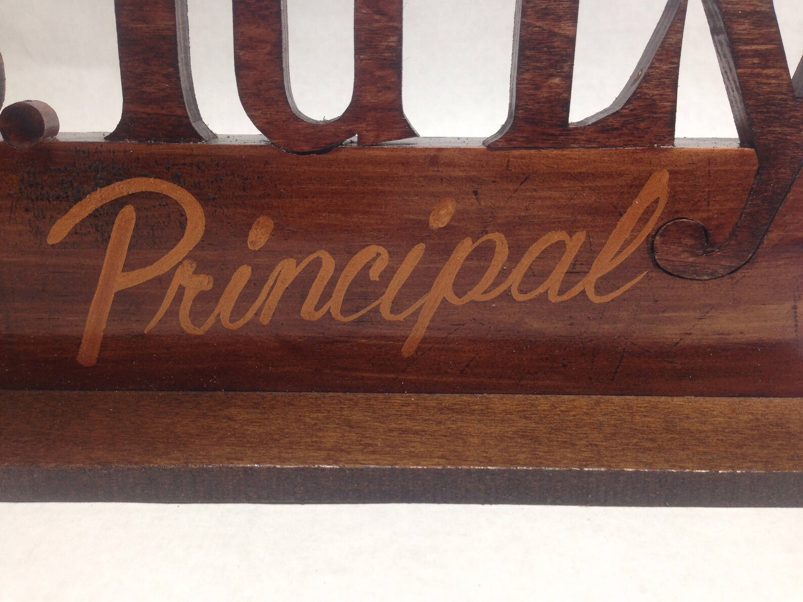 Principal Name Plate - Etsy