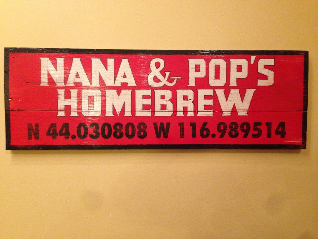 Homebrew Sign - Etsy