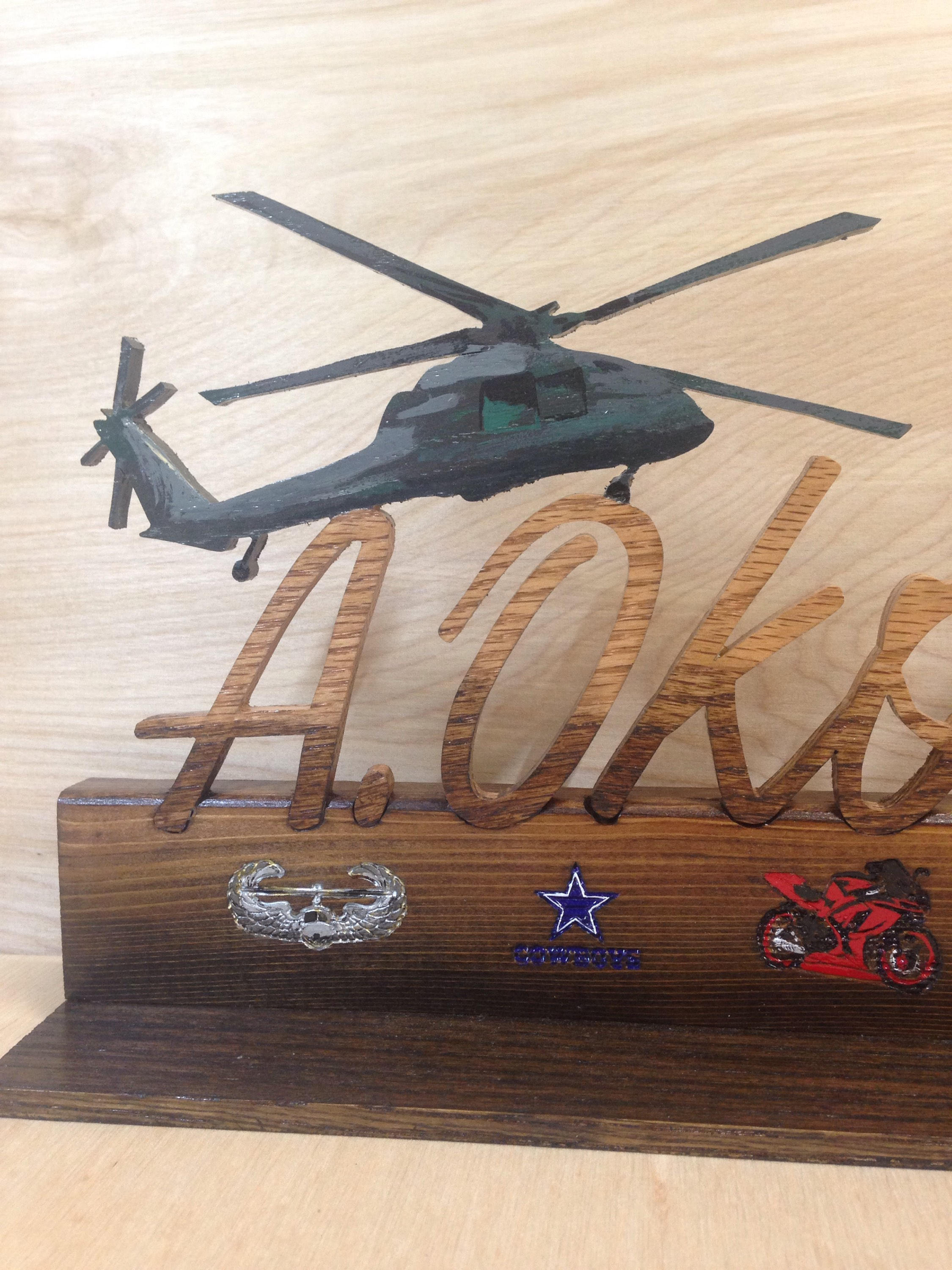 Cool Name Plate Custom Name Plate Guy Name Plate | Etsy