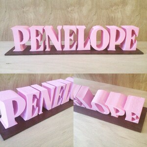 Foam Board Name Plate - Etsy