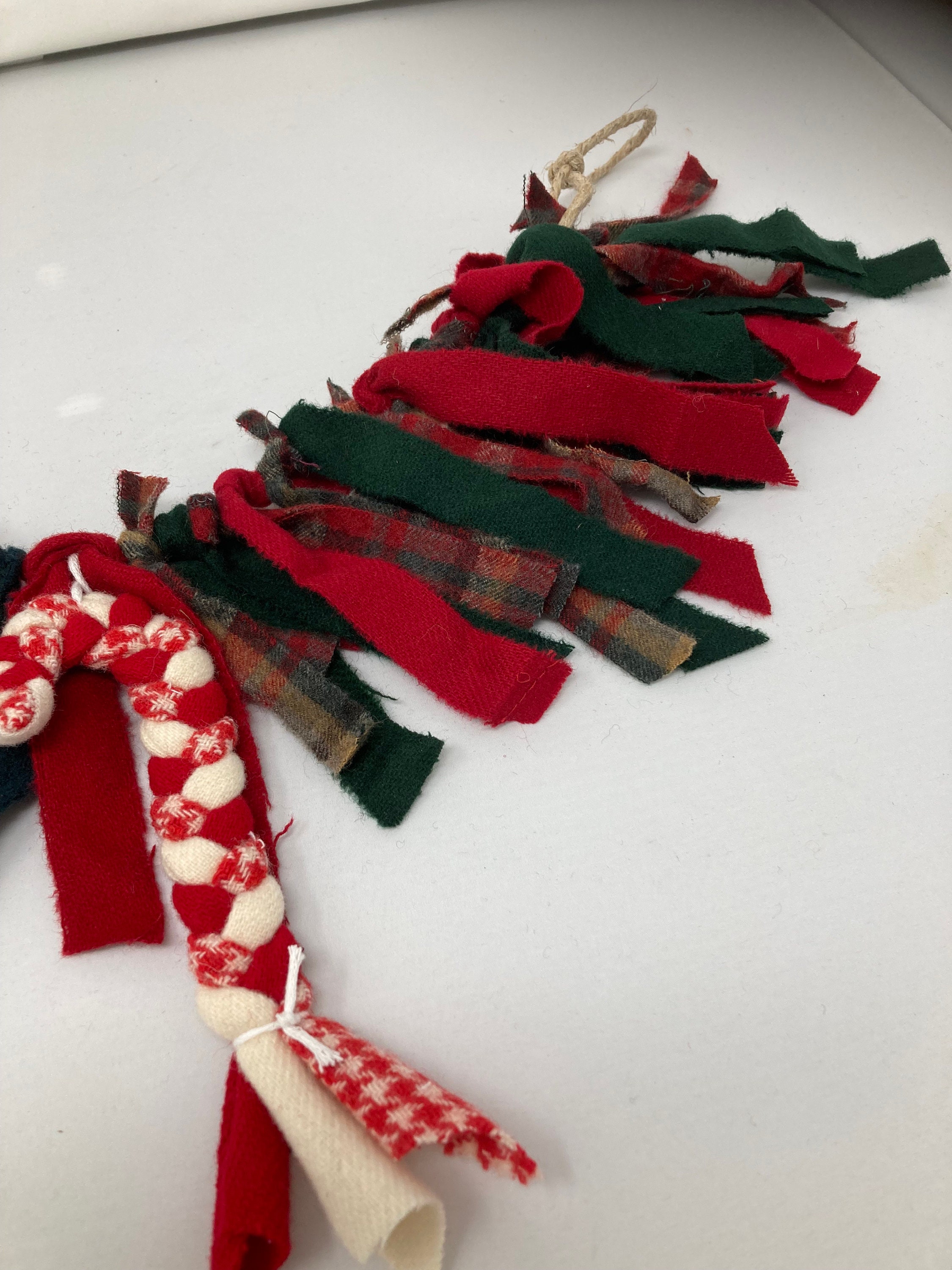 Wool Braided Candy Cane - Etsy