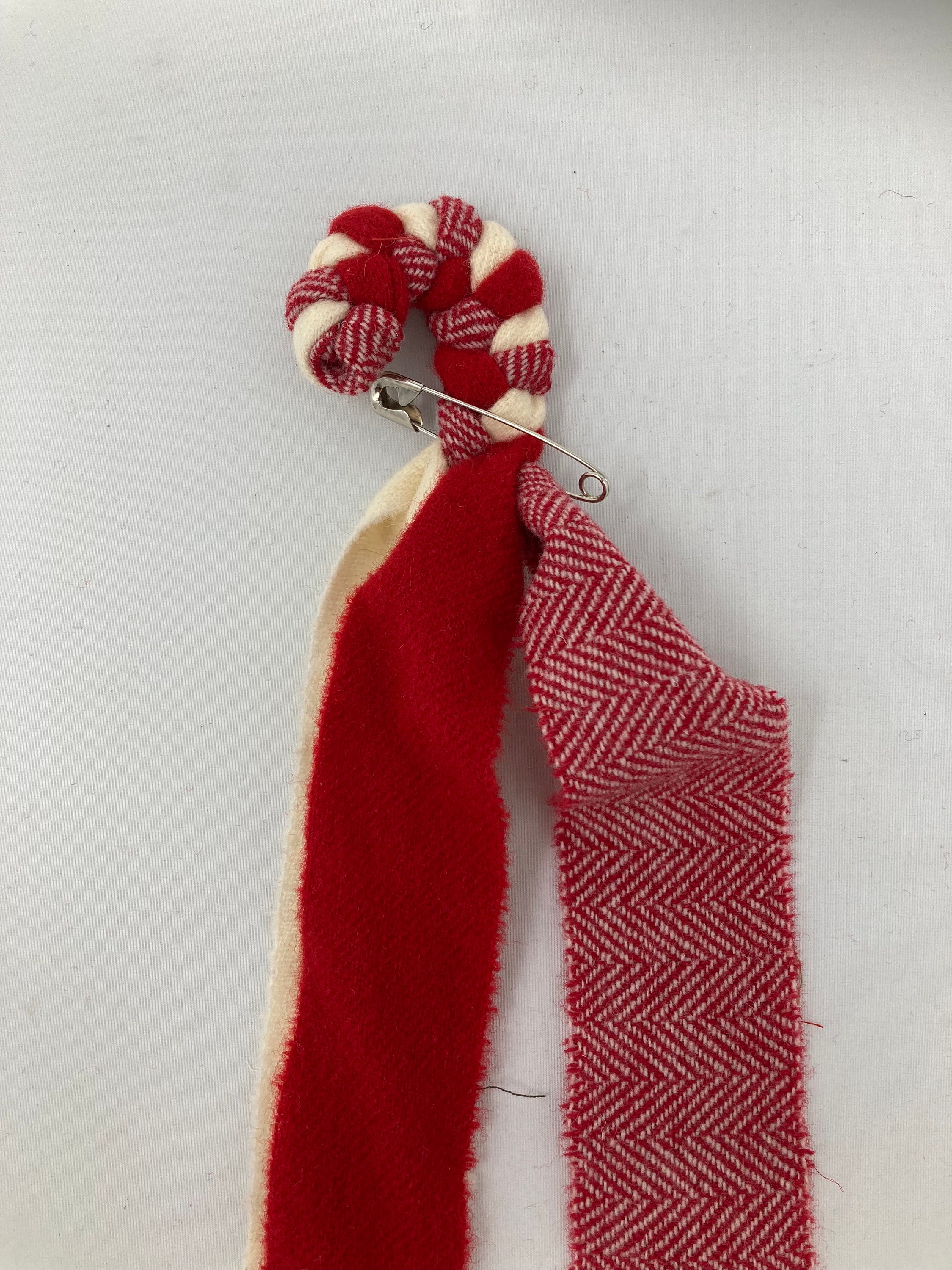 Wool Braided Candy Cane - Etsy