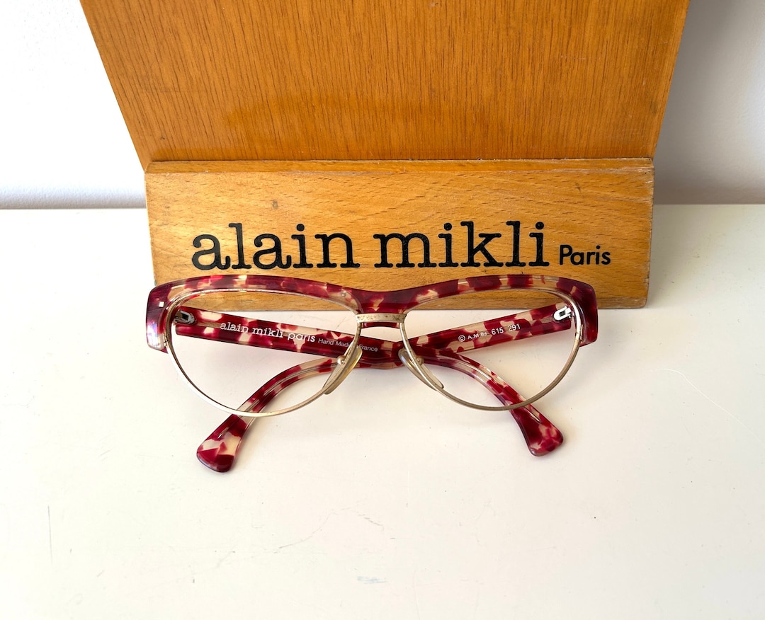 Vintage Alain MIKLI Sunglasses Frame - Made in France - Etsy