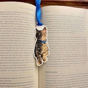 Personalized Dog Bookmark | Cat Bookmark | Cat Mom | Pet Bookmark ...