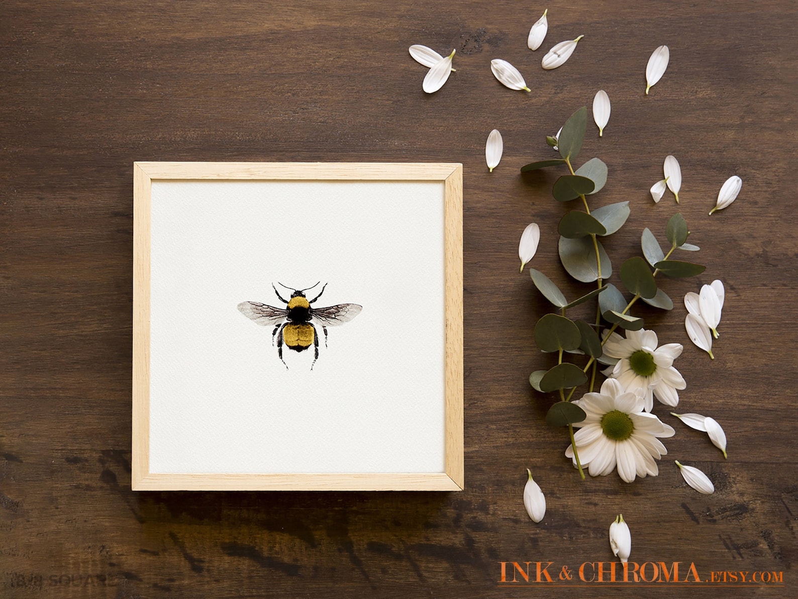 Bee Print Bumblebee Print Bee Wall Art Bumblebee Bee - Etsy
